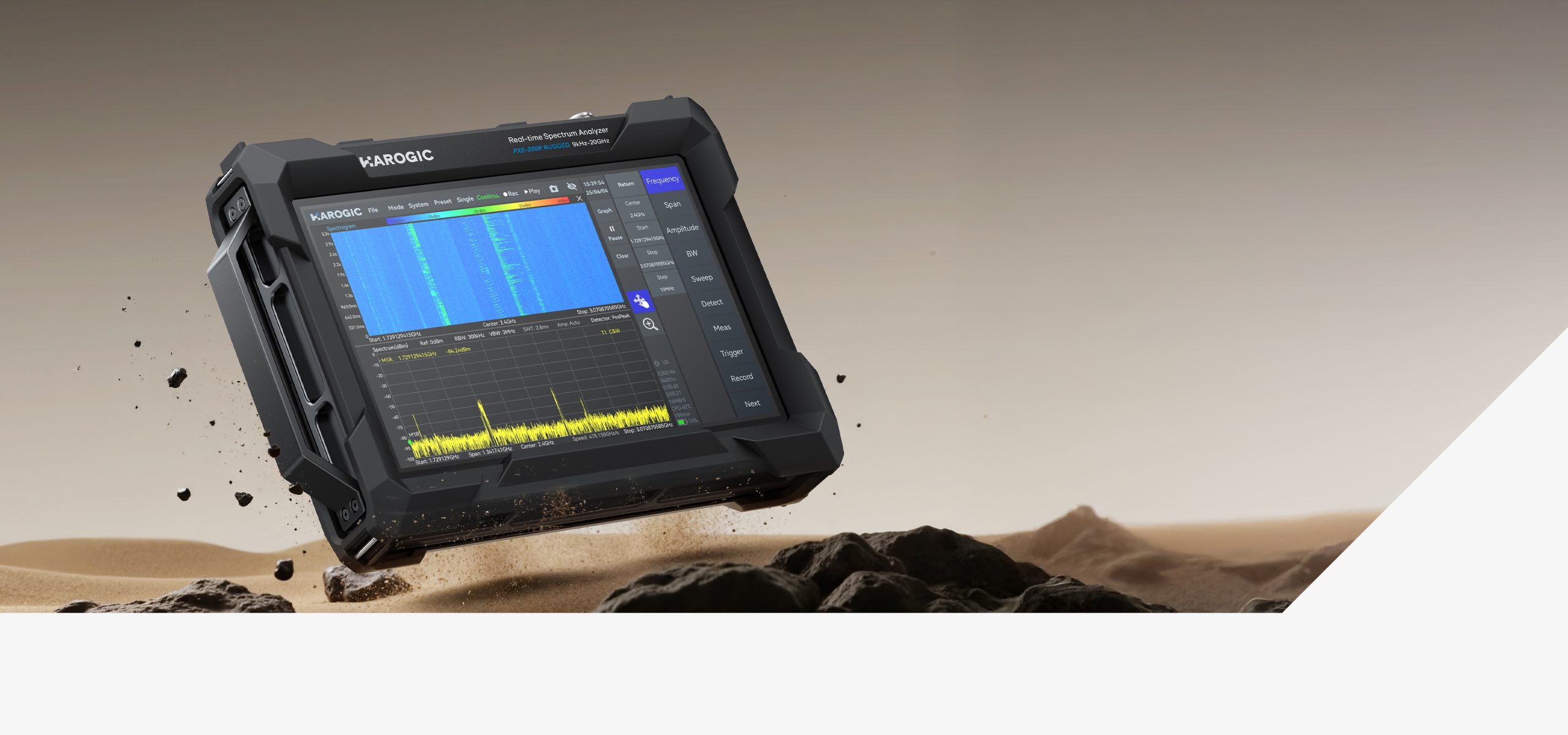 HAROGIC | Spectrum analyzer | Signal generator | Software defined ...